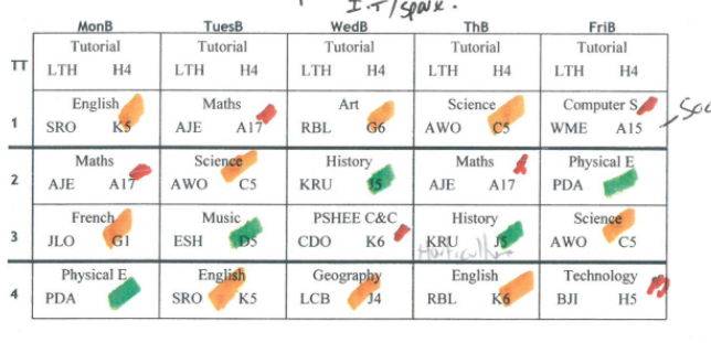 Harwich & Dovercourt High School - RAG Timetables - Eastern Opportunity ...